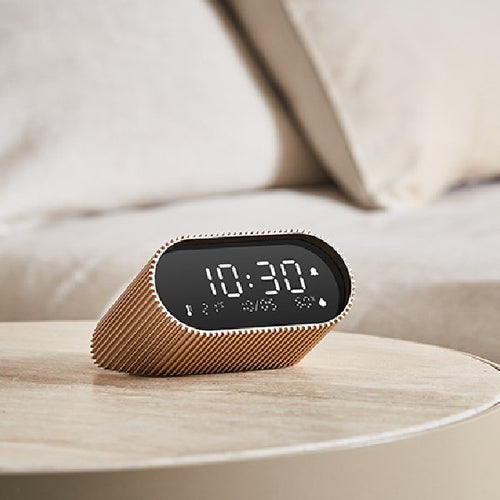 Lexon - Ray Alarm Clock with Thermometer & Hygrometer